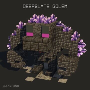 Deepslate Minecraft Maps with Downloadable Schematic for Java Edition