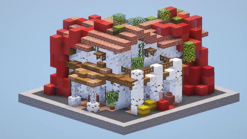 Fantasy Greek House Minecraft Map