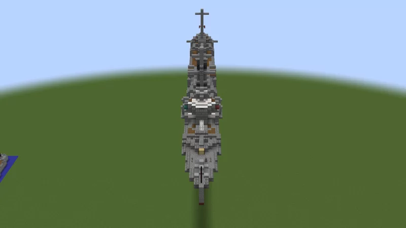 IJN Kamikaze (1922) Kamikaze class destroyer Minecraft Map