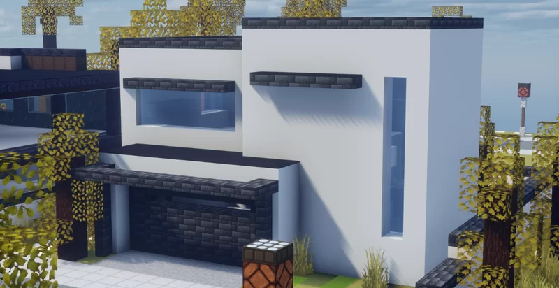Modern House (Map + Schem) Minecraft Map
