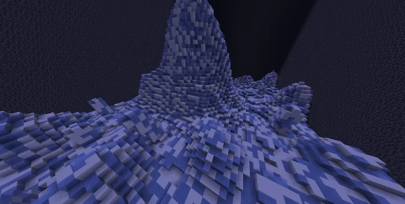 Montaña nevada Minecraft Map