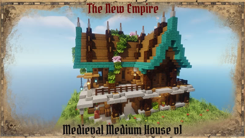 Medieval Medium House [1.21+ Download] Minecraft Map