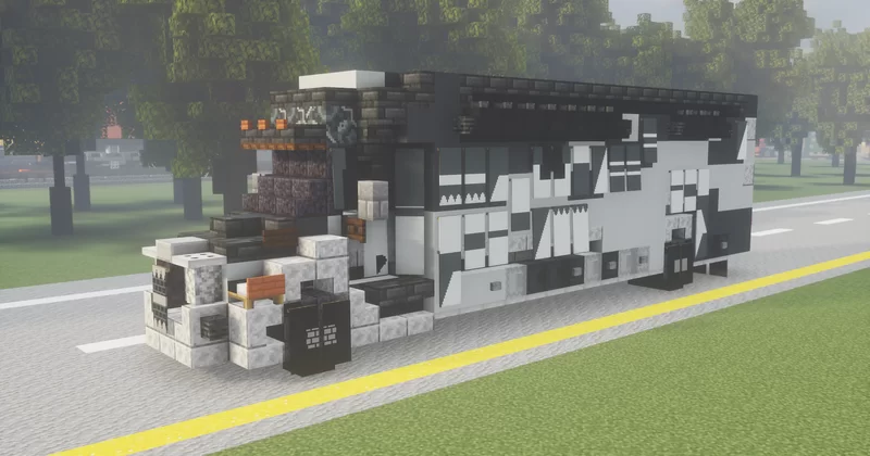Freightliner, Renegade Explorer, Motorhome Minecraft Map
