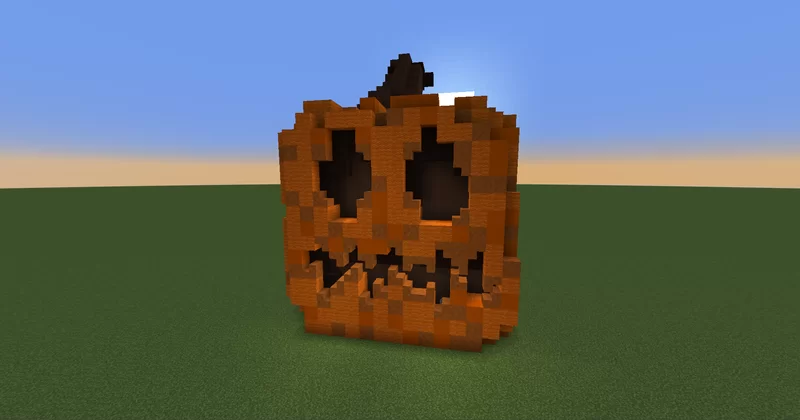Halloween pumpkin Minecraft Map