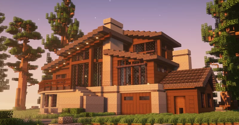 Forest cottage Minecraft Map