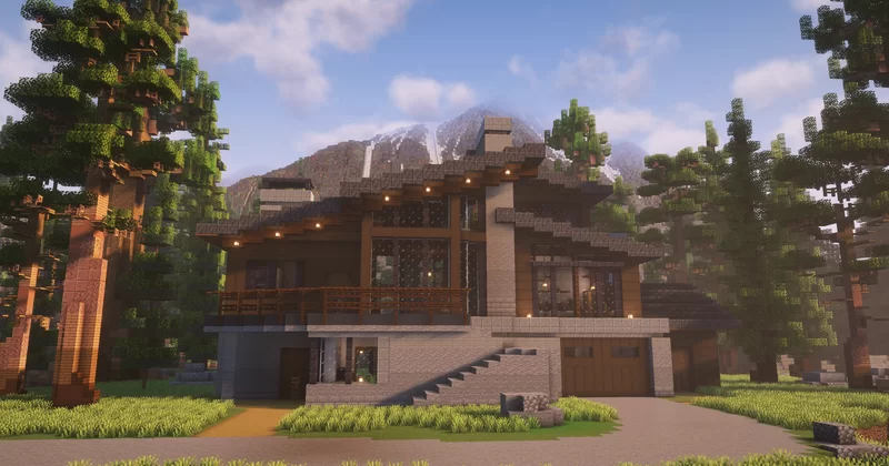 Forest cottage Minecraft Map