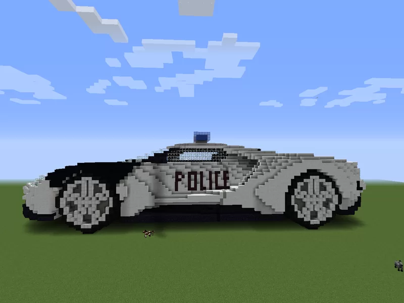 Ford GT SCPD (my edition) Minecraft Map