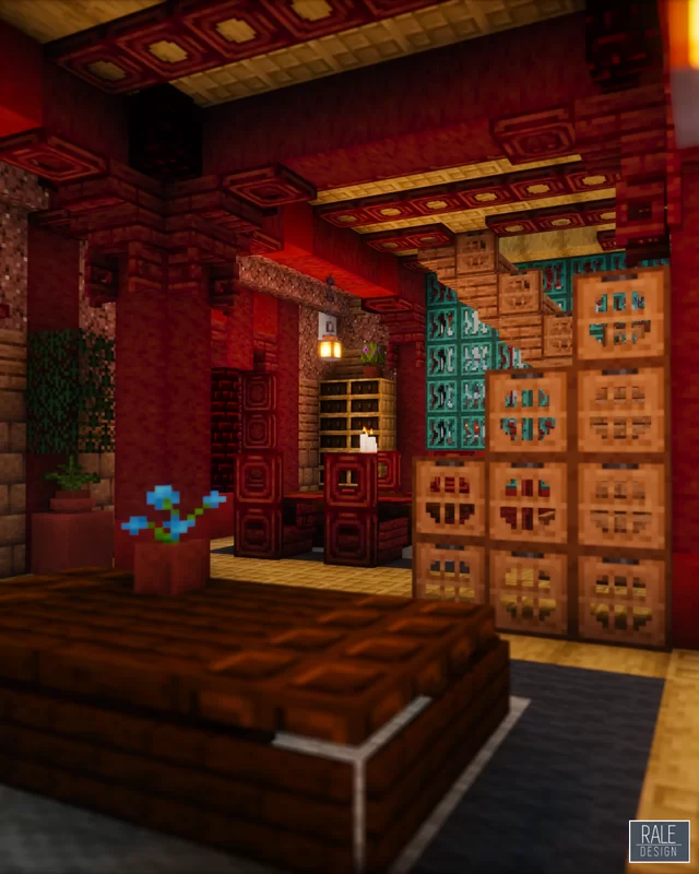 Christmas Peppermint Lodge Minecraft Map