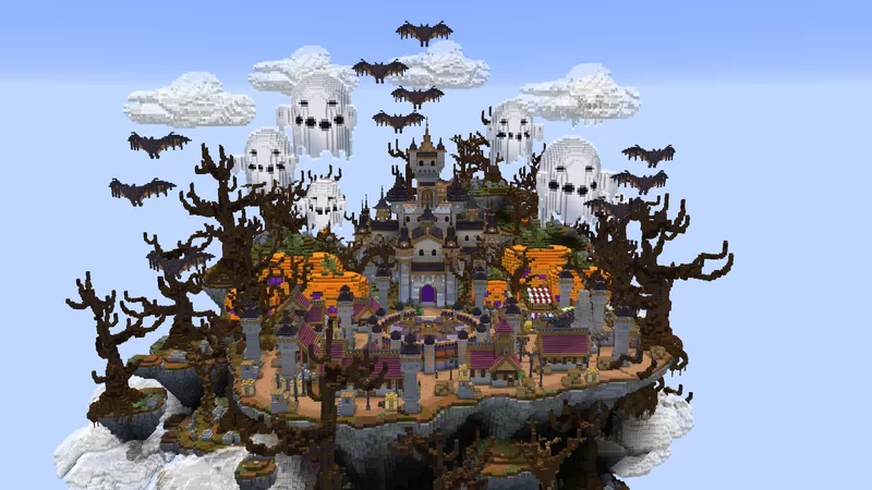 FREE halloween spawn | v1.16-1.21 Minecraft Map