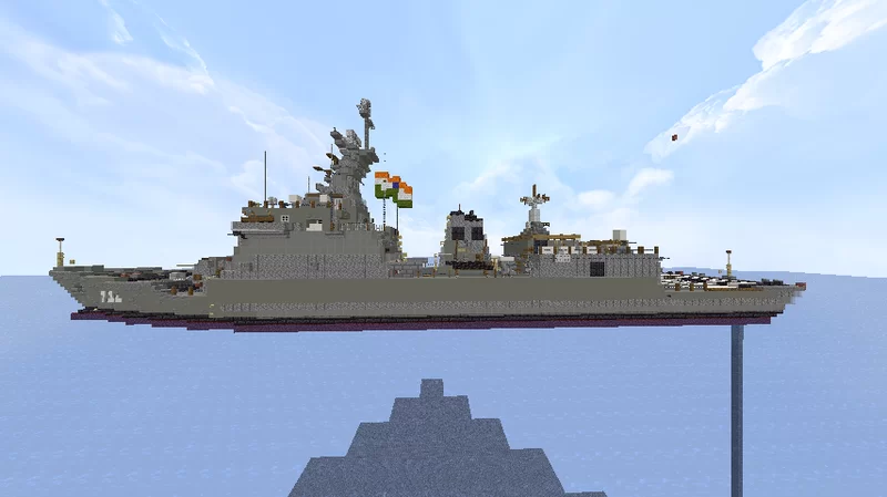 Modern warship Minecraft Map