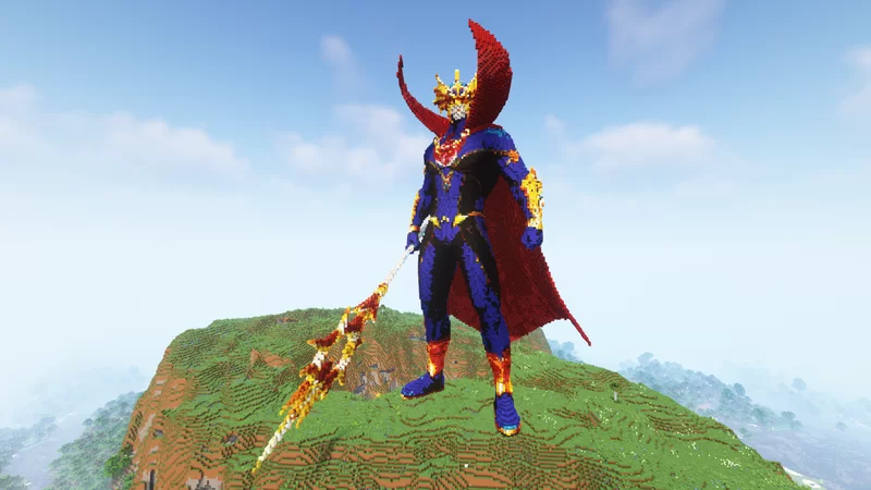 Minecraft Ocean Master Statue Minecraft Map