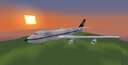 Boeing 747 Lufthansa (little tiles) Minecraft Map