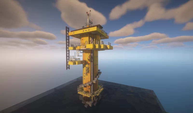 Oceanographic Observation Tower | Океанографическая наблюдательная ...