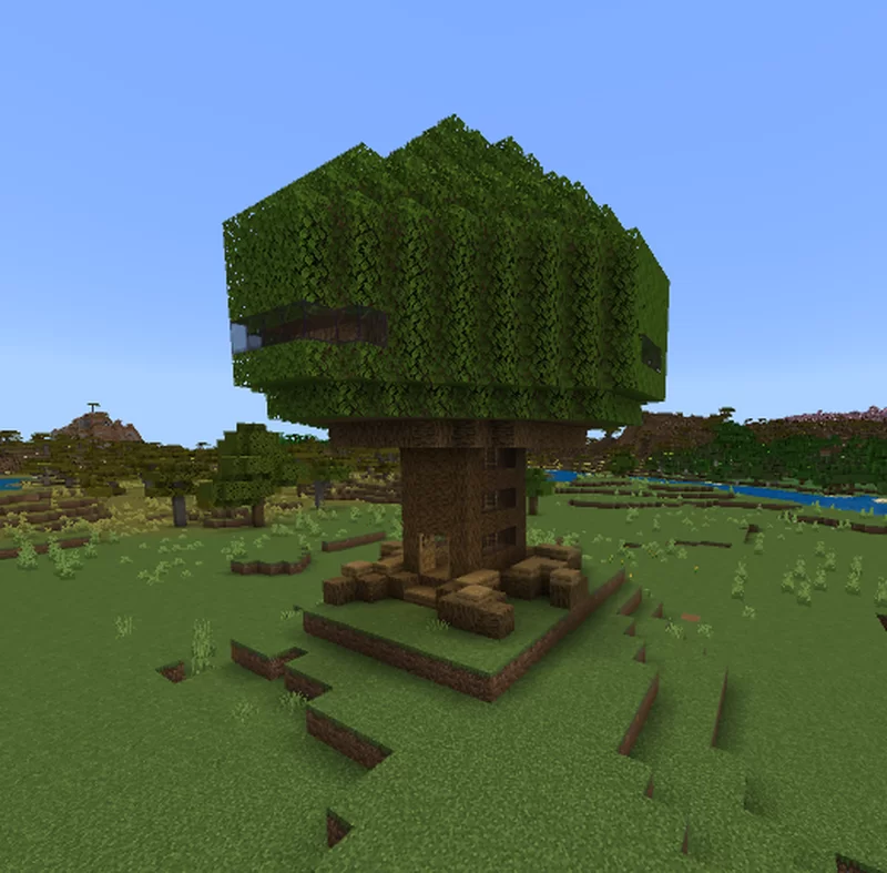 Tree House Minecraft Map