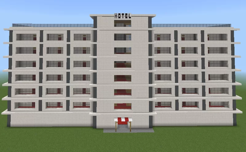 Hotel (Bedrock edition) Minecraft Map