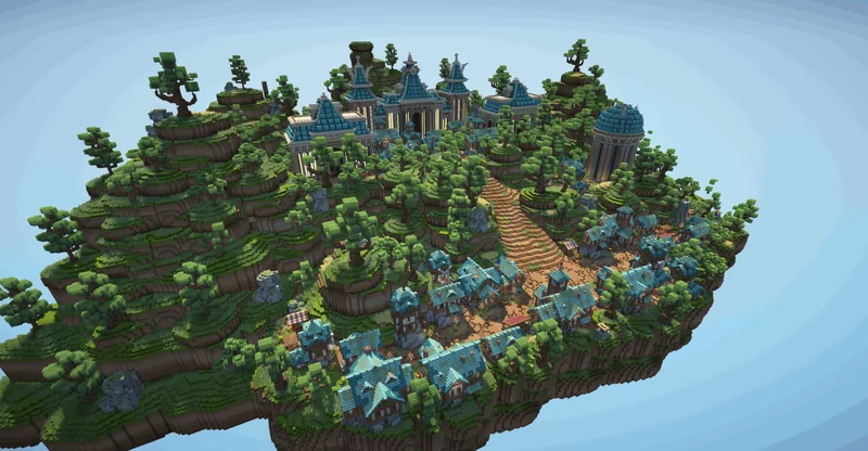 CliffSide | Skyblock Spawn (Download) Minecraft Map