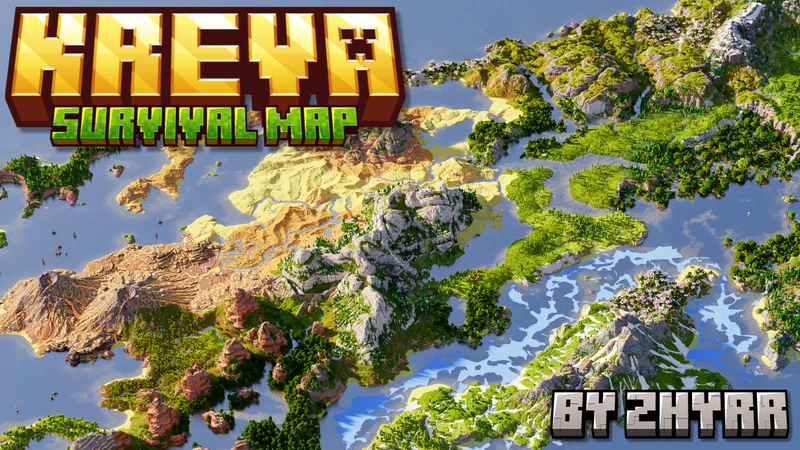 🌍 Kreva - 6K RPG Survival Map - [1.21+, Survival Friendly, Java ...
