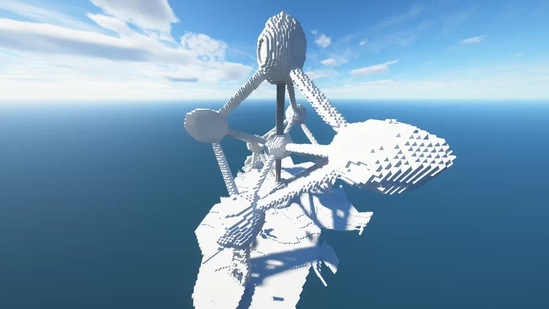 Minecraft Atomium Build Minecraft Map
