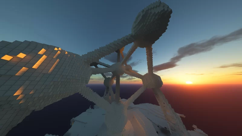 Minecraft Atomium Build Minecraft Map