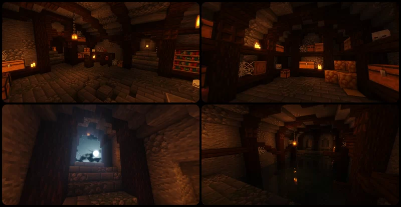 Witch Lair Minecraft Map