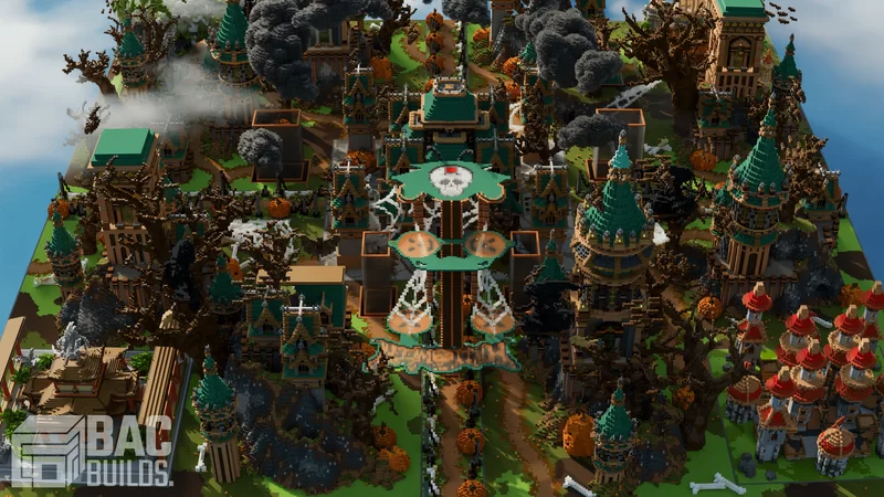 Kitmap Warzone Halloween Theme Minecraft Map