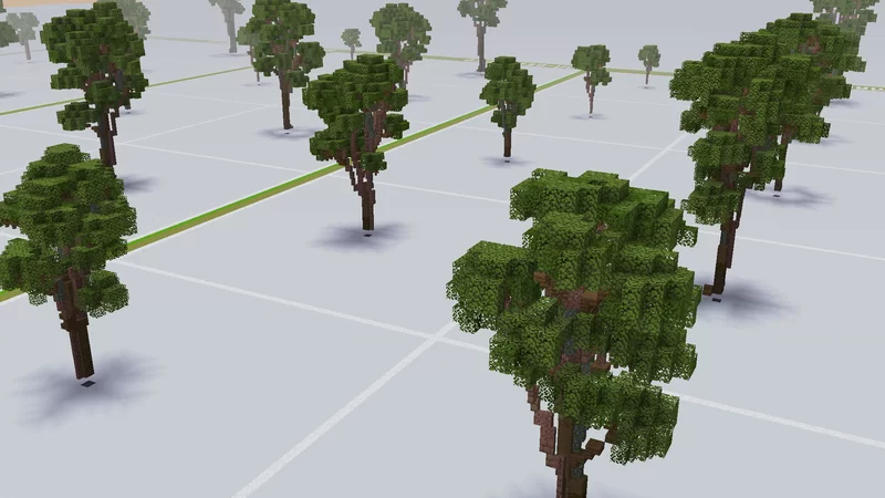 Minecraft Custom Tree Pack - Teak Minecraft Map
