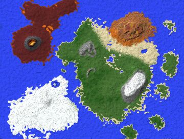 Continent Minecraft Maps | Planet Minecraft Community
