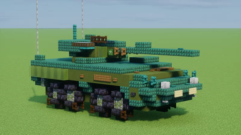 Stryker Mobile Gun System [2.5:1] Minecraft Map