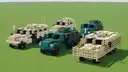 Kozak-2M1 Armored Car APC Minecraft Map