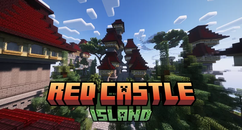 Red Castle Island - Minecraft Server Hub [1.12-1.21] Minecraft Map