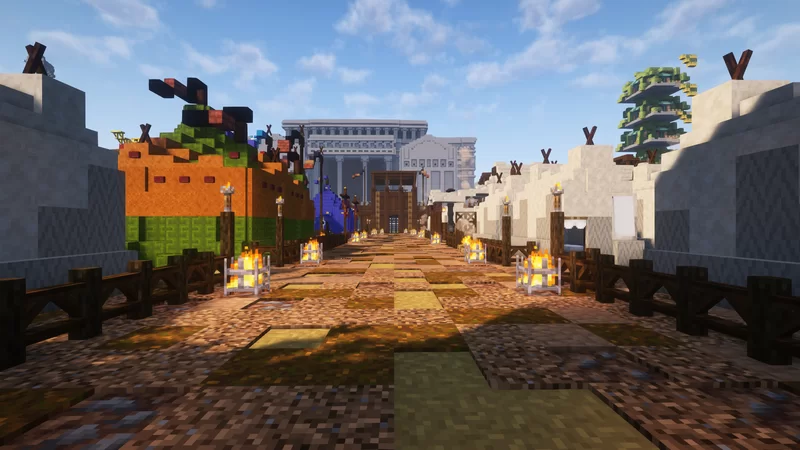 Neharan War Camp Minecraft Map