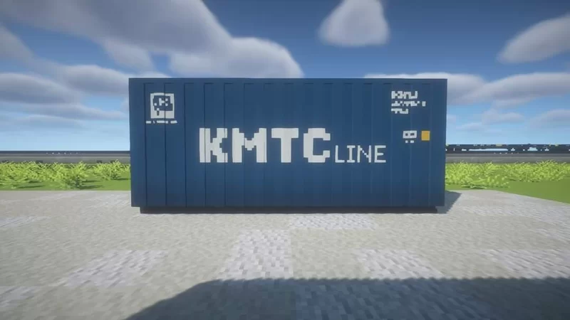 KMTC container 20ft Minecraft Map