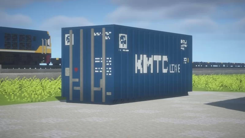 KMTC container 20ft Minecraft Map