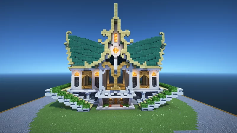 Minecraft Elven House Minecraft Map