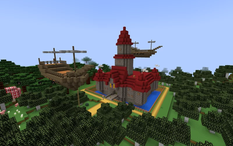 Super Mario Adventure! (Adventure map) Minecraft Map