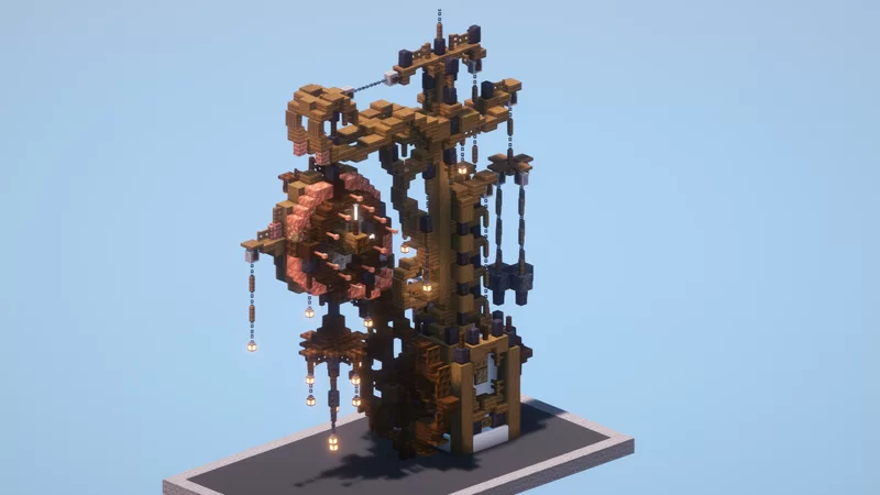 Steampunk Clock Minecraft Map