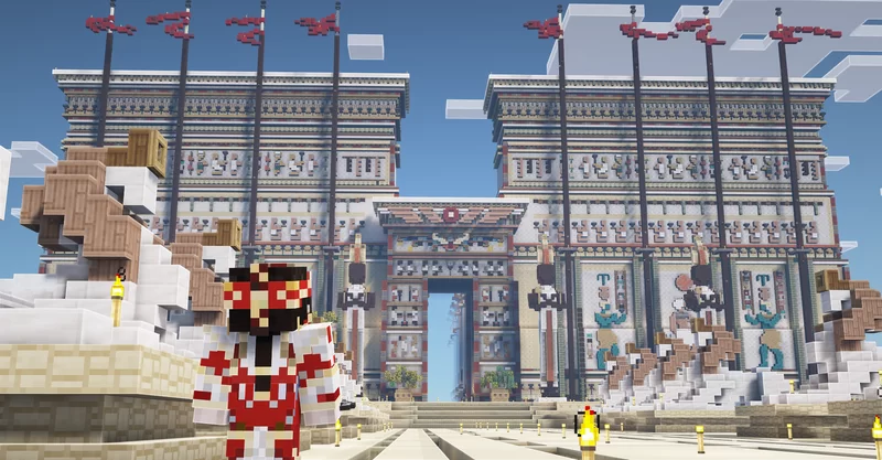 Memphis-Temple of Ptah Minecraft Map