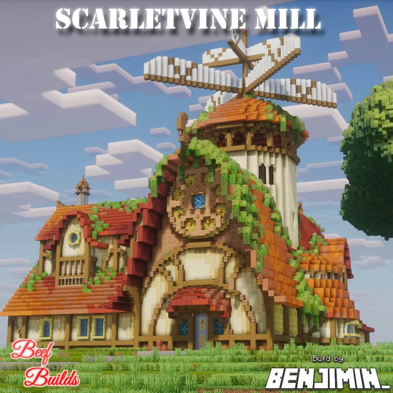 Scarletvine Mill Minecraft Map