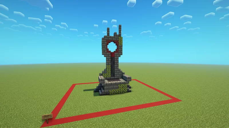 Sonic Frontiers: Cyberspace Gateway Minecraft Map