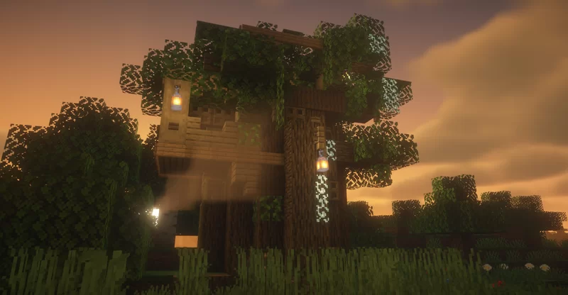 Treehouse [structure] Minecraft Map