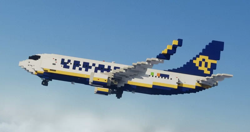 Boeing 737 Variants Minecraft Map