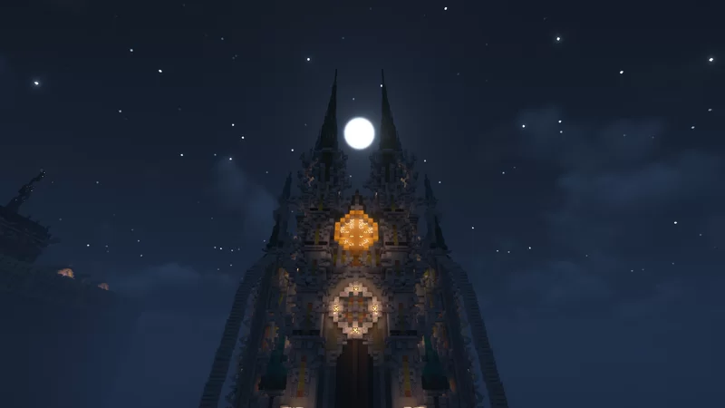 Church from my DND campaign Minecraft Map