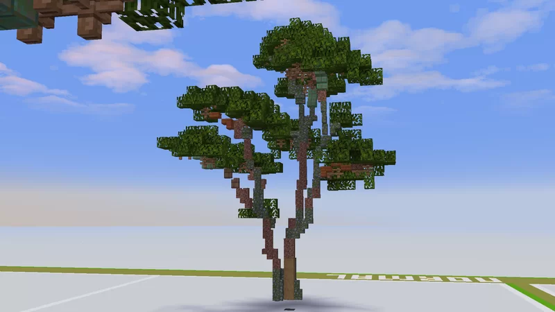 Minecraft Custom Tree Pack - Balsa (DOWNLOAD) Minecraft Map