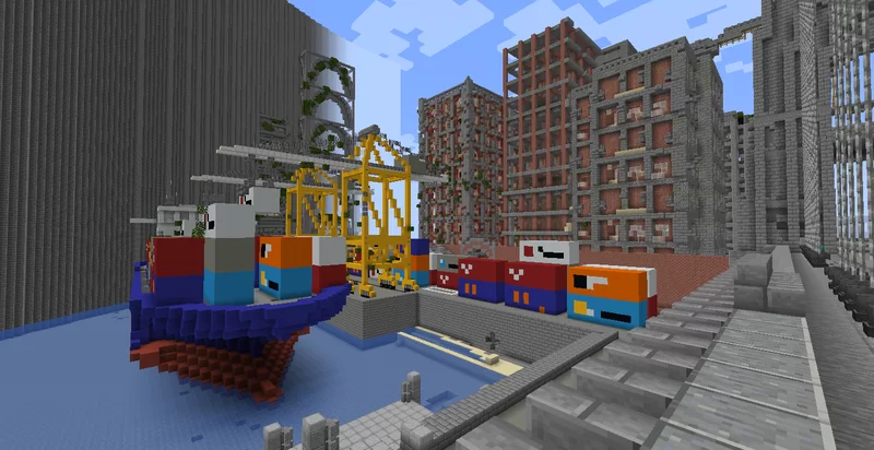 Abandoned City Minecraft Map