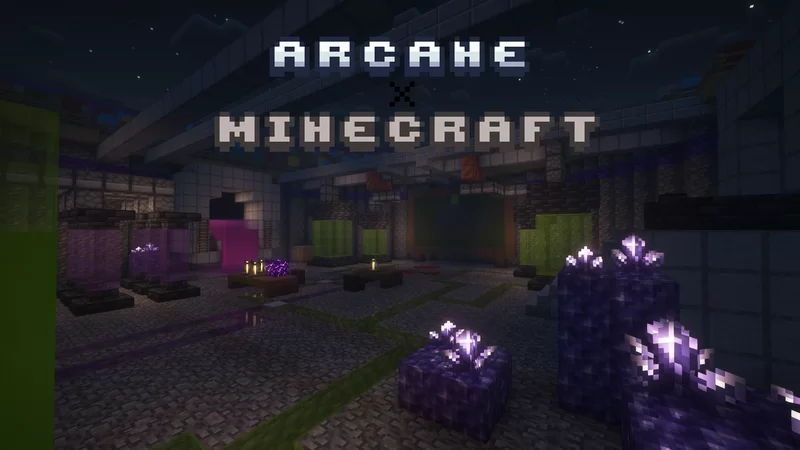 [FREE] 4 Arcane-inspired maps | PvP | 1.21.1 Minecraft Map