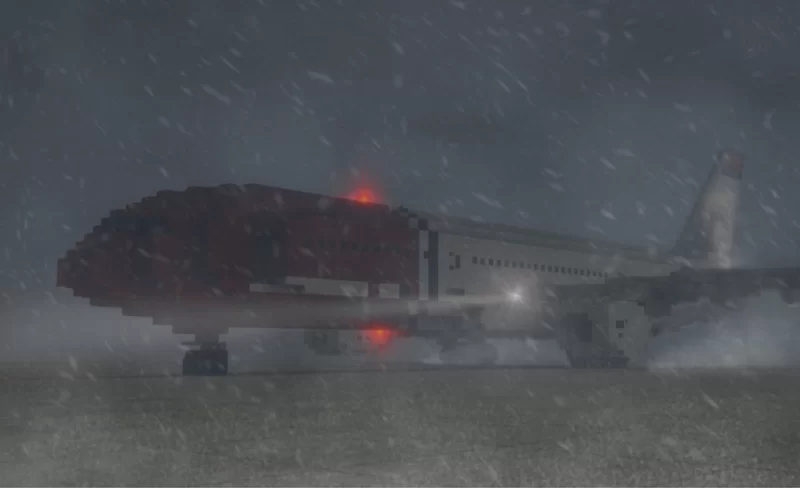 Boeing 787-9 Minecraft Map