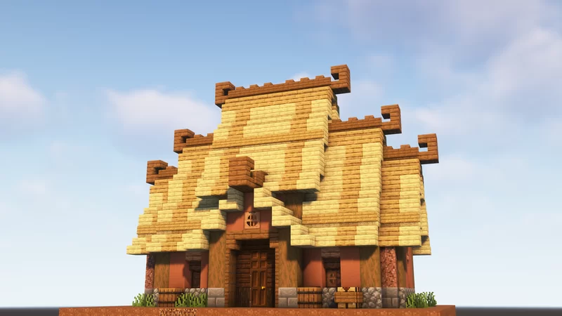 Viking Hut Minecraft Map