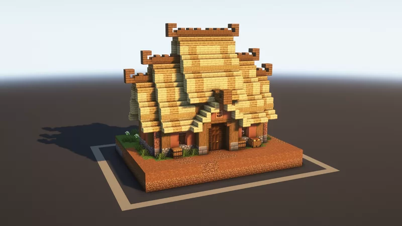 Viking Hut Minecraft Map