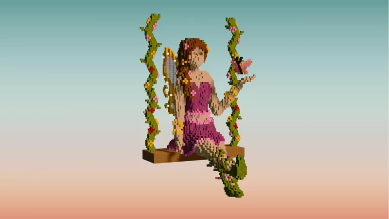 Spring Flower Fairy Minecraft Map