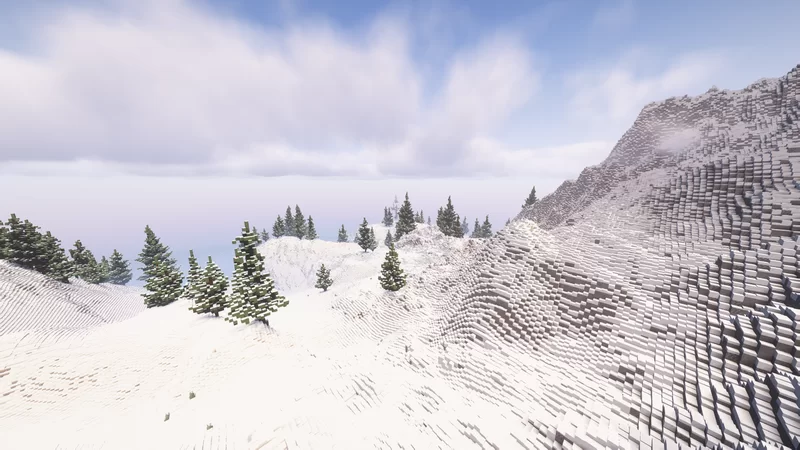 Island WorldPainter 2000x2000 Minecraft Map